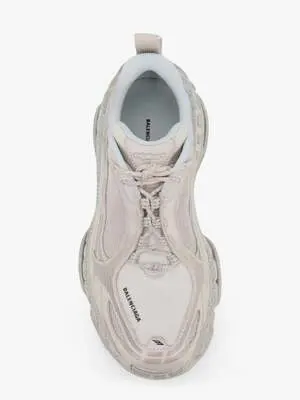 Balenciaga Triple S Gradient Mesh And Nylon Inserts Sneakers - Multicolor