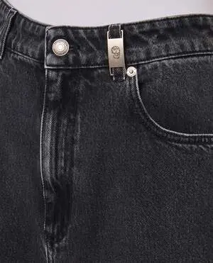 Alexander McQueen Straight Leg Denim Pants