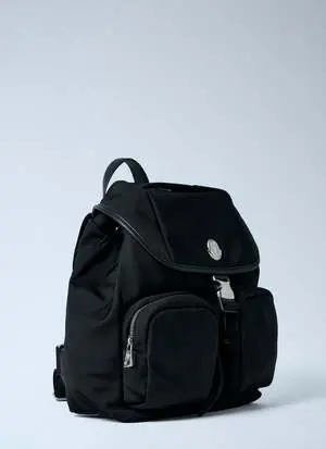 Moncler Technical Fabrication Backpack - Black