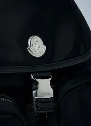 Moncler Technical Fabrication Backpack - Black