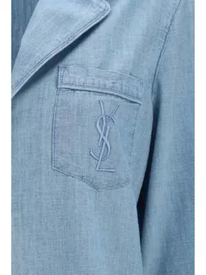 Saint Laurent Textured Cotton Shirt