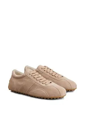 TOD'S Suede Leather Lace-up Sneakers - Multicolor