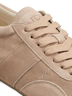 TOD'S Suede Leather Lace-up Sneakers - Multicolor