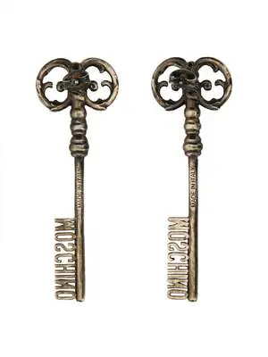Moschino Key Drop Earrings