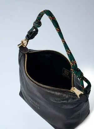 Miu Miu Logo Motif Pouch Shoulder Bag