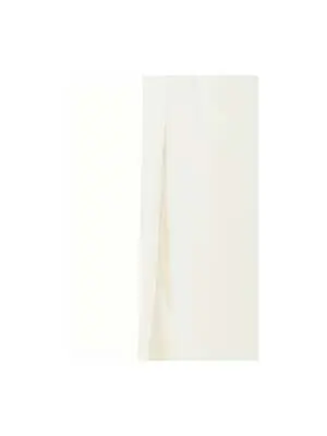 Brunello Cucinelli Long Skirt With Side Slits - White