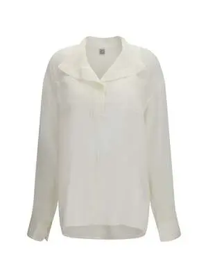 TOTEME Layered-collar Shirt - Multicolor