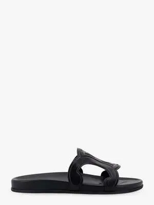 Celine Triomphe Leather Sandals