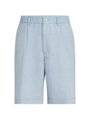 Brunello Cucinelli Linen Bermuda Shorts