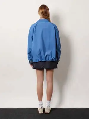 Miu Miu Technical Fabric Zip-up Jacket - Multicolor