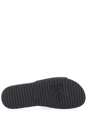 Dolce & Gabbana Logo Espadrille Slide