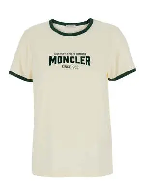 Moncler Cotton T-shirt With Logo - Multicolor