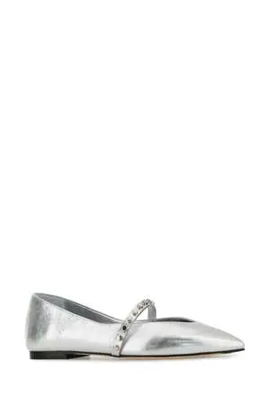 Alexander McQueen Leather Ballerinas