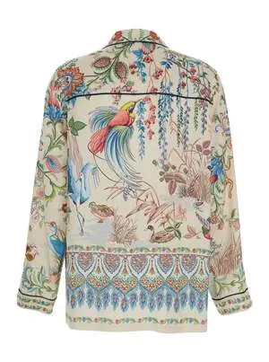 Etro All-over Printed Polyester Shirt