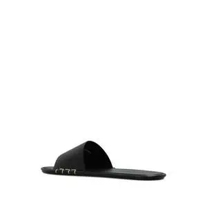 JW Anderson Calf Leather Cut-out Detail Flat Sole Sandals