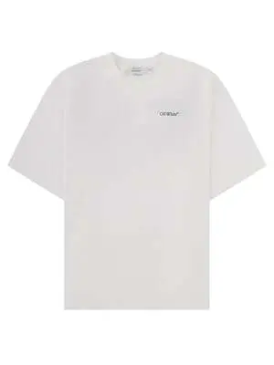 Off-White T-shirt With Logo - White