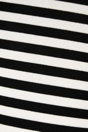 Max Mara Striped Ribbed Tank Top