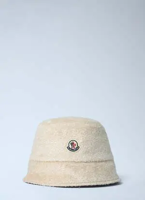 Moncler MONCLER Logo Motif Bucket Hat Multicolor