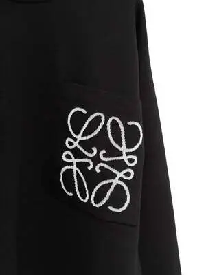 Loewe Anagram Logo Pocket Cotton Sweater - Multicolor