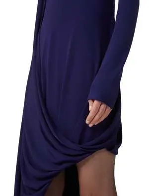 Sportmax Asymmetrical Draped Dress