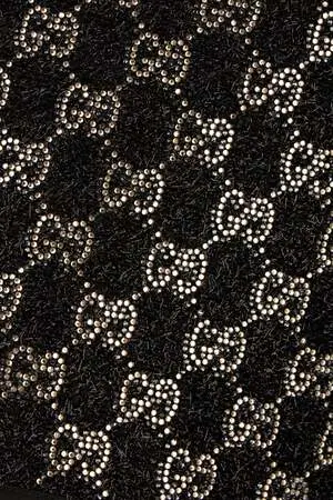 Gucci Monogrammed Sequined Top