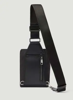Dolce & Gabbana Logo Plaque Nylon Belt Bag