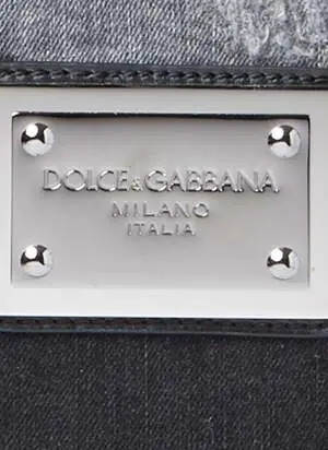 Dolce & Gabbana Logo Plaque Nylon Belt Bag