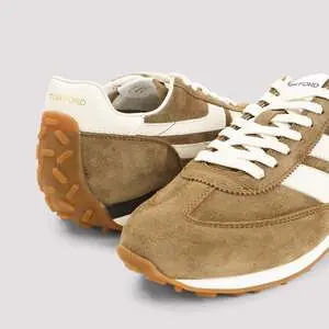 TOM FORD Mick Suede Lace-up Sneakers - Multicolor