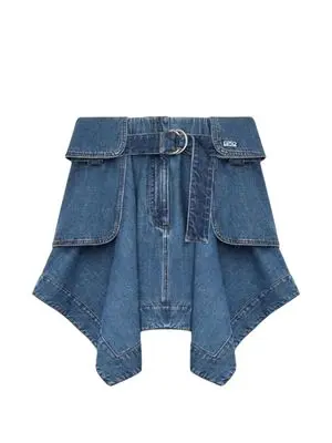 Loewe Denim Cargo Skirt