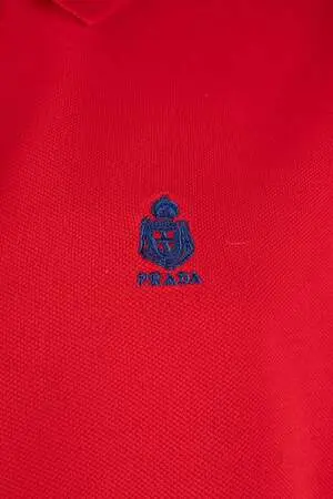 Prada Long Sleeve Polo Shirt - Multicolor