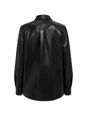 Bottega Veneta Leather Shirt