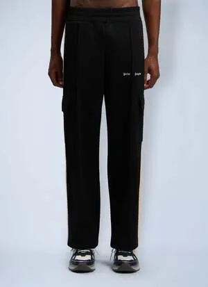 Palm Angels Classic Logo Cargo Track Pants - Black