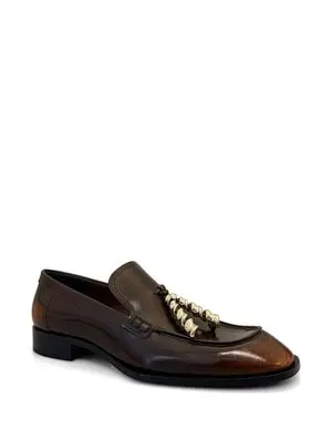Loewe Edge Leather Loafers - Multicolor
