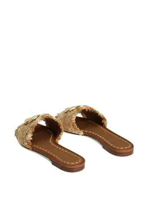 Dolce & Gabbana Braided Sandals - Brown