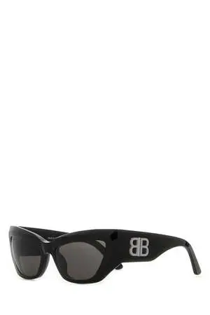 Balenciaga Acetate Signature Butterfly Sunglasses - Black
