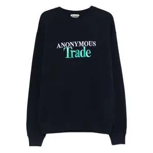 JW Anderson Crew Neck Printed Long Sleeve Sweatshirt
