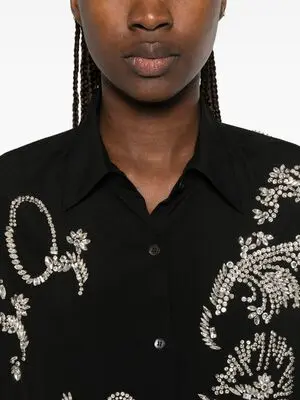 Dries Van Noten Casia Embroidered Shirt - Multicolor