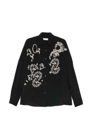 Dries Van Noten Casia Embroidered Shirt - Multicolor