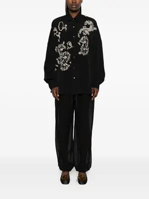 Dries Van Noten Casia Embroidered Shirt - Multicolor