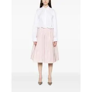 Prada Silk A-line Skirt
