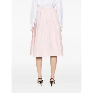 Prada Silk A-line Skirt