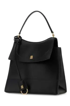 Balenciaga Leather Medium Nano Handbag - Black
