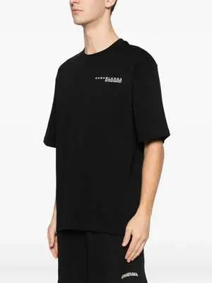 Casablanca Glitch Orchid Oversized T-shirt - Black