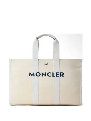 Moncler Logo Canvas Tote Bag - Multicolor