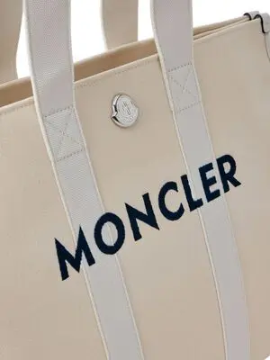 Moncler Logo Canvas Tote Bag