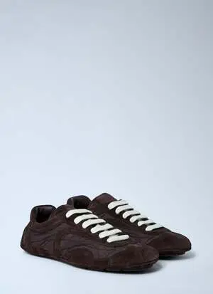 Prada Montecarlo Re-edition 2005 Low-top Sneakers - Brown