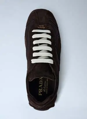 Prada Montecarlo Re-edition 2005 Low-top Sneakers - Brown