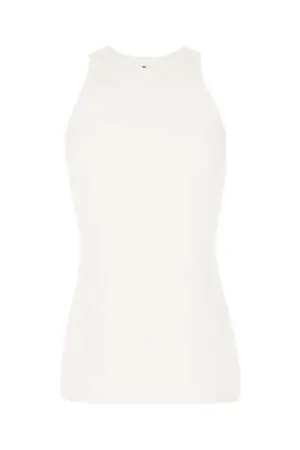 Sportmax Ribbed Tank Top With Pocket Detail