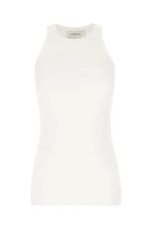 Sportmax Ribbed Tank Top With Pocket Detail