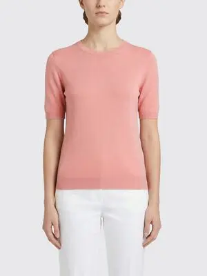 Max Mara WEEKEND MAX MARA Ribbed Knit Sweater Pink